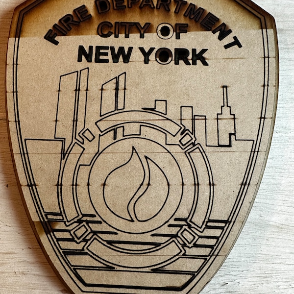 New York Fire Department FDNY SVG PNG Vector Cutfile - Etsy