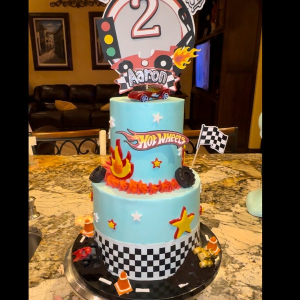 Checkerboard - Birthday Side Strips ~ Edible 2D Fondant Birthday Cake ...