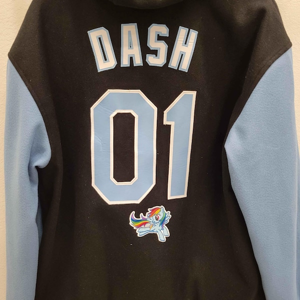 My Little Pony MLP Rainbow Dash Patch Pegasus G4 Embroidered Iron on ...