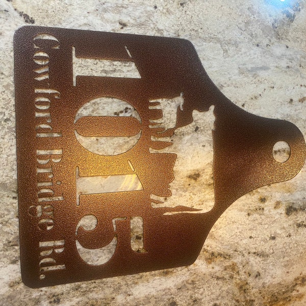 Welcome Cowboy Sign ~ Metal Porch Sign | Metal Gate Sign | Farm ...