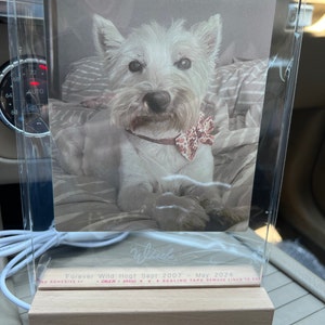 Custom Photo Collage Plaque, Personalized Picture Frames Glass Art ...