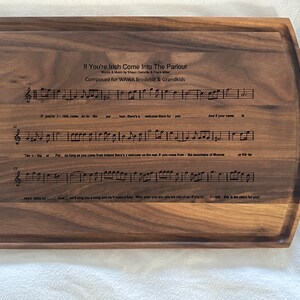 Engraved Handwritten Note, Personalized Note in Wood, Handwritten ...