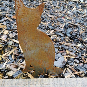 Metal Wren Rusty Garden Bird Art Decor Fence Topper Pergola Allotment ...