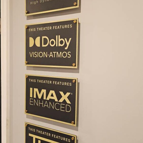 IMAX Enhanced Home Movie Theater Sign - Etsy
