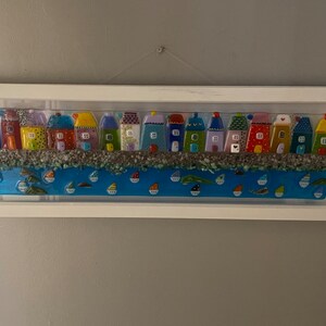 Fused Glass Santa Decoration Fused Glass Decoration Father - Etsy