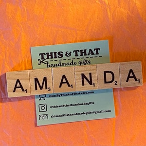 Personalized Ear Doctor Scrabble Tile Name Plates ENT Doctor - Etsy