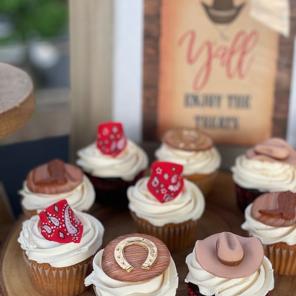 Little Cowboy Signs, Cowboy Table Signs, Cowboy Baby Shower Signs ...