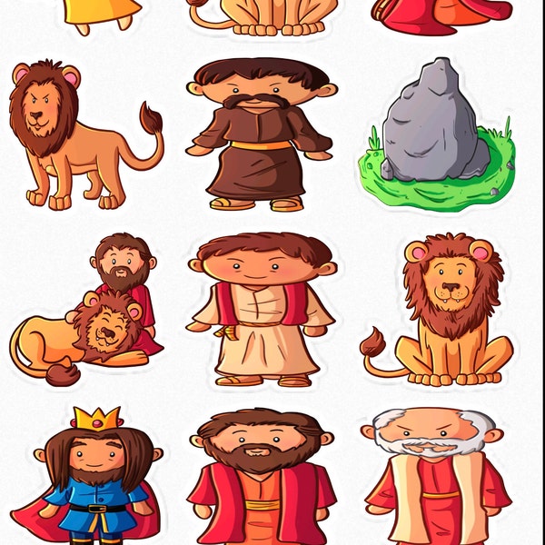 Noah's Ark Bible Stories Clip Art, Bible Story Clipart, Noah and the ...