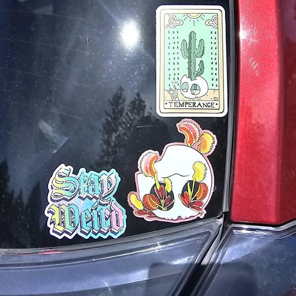 Bad Omens Sticker, Girly Pop Metal, Pastel Goth Holographic Water ...