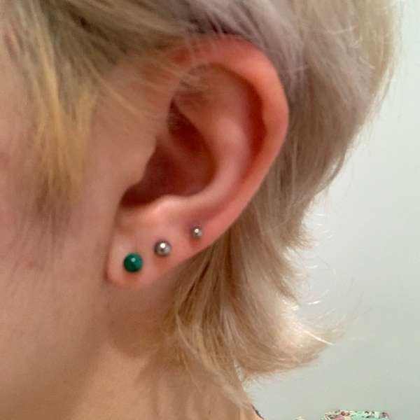 Pure Titanium Earrings / Hypoallergenic Hoop Earrings / Allergy Free ...