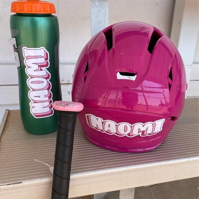 Waterproof Name Decal Personalized Vinyl Sticker NAME STICKER ...