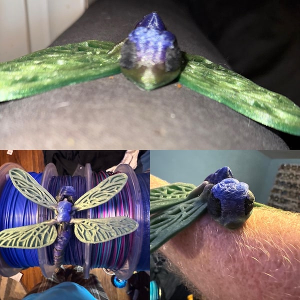 Dragonfly, Cinderwing3d, STL File for 3D Printing, STL Print Files ...
