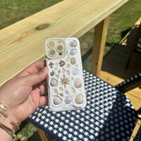 Handcrafted Memor Inspired iPhone Case. Each Case is Unique. Made With Hand Picked Sanibel ...