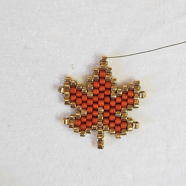 Squirrel Brick Stitch Pattern – Autumn Bead Pattern - Etsy