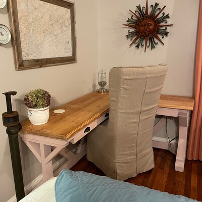 Rustic Modern Corner Desk - Etsy