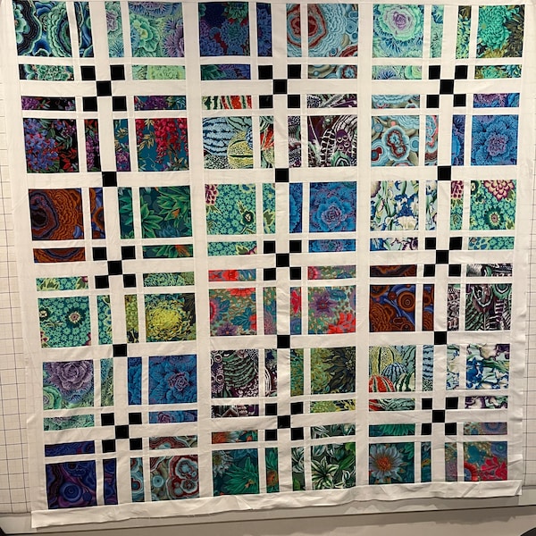 Stay Square PDF Digital Quilt Pattern by Pieced Just Sew, Layer Cake or ...