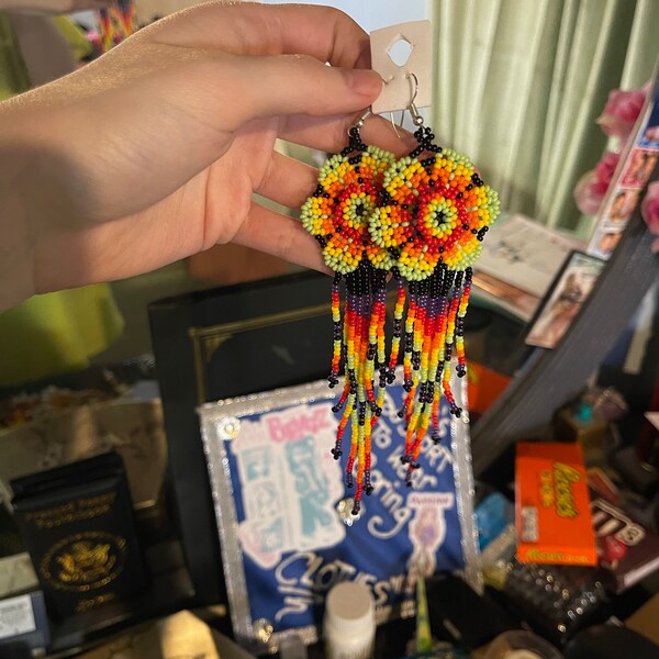 Mexican Loteria Apron Mandil La Diablita Loteria Apron Cooking Sarape ...