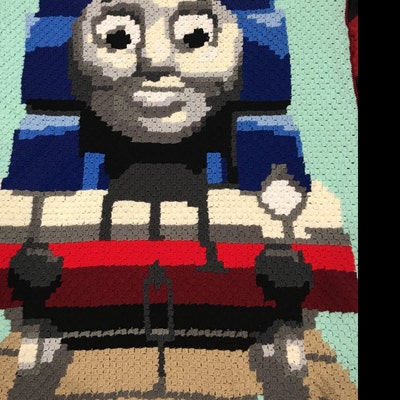 Thomas the Tank Engine C2C Afghan PDF Pattern Graph Written ...