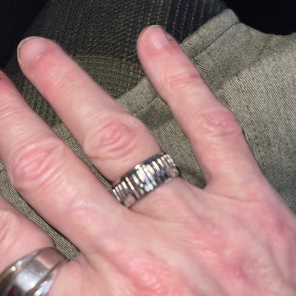 Silver MF DOOM Ring, Steel DR Doom Ring, Villain Mask Ring for Men, Men ...