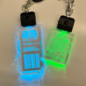 Cyber Punk Circuit Led Pendant Made in USA Color Changing Stocking ...