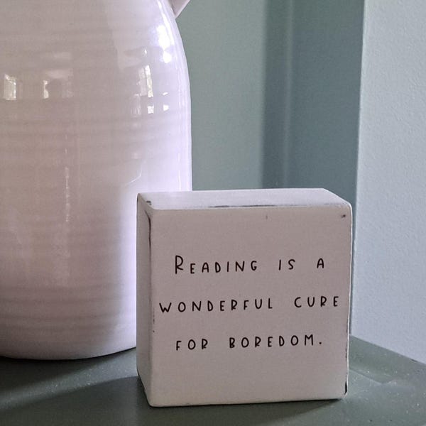 Custom Mini Wood Block Sign | Rustic Quote Decor - Etsy