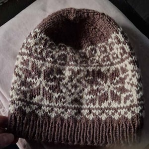 LOFOTEN Lopapeysa, Icelandic Wool Sweater, Fish Pattern Sweater, Unique ...