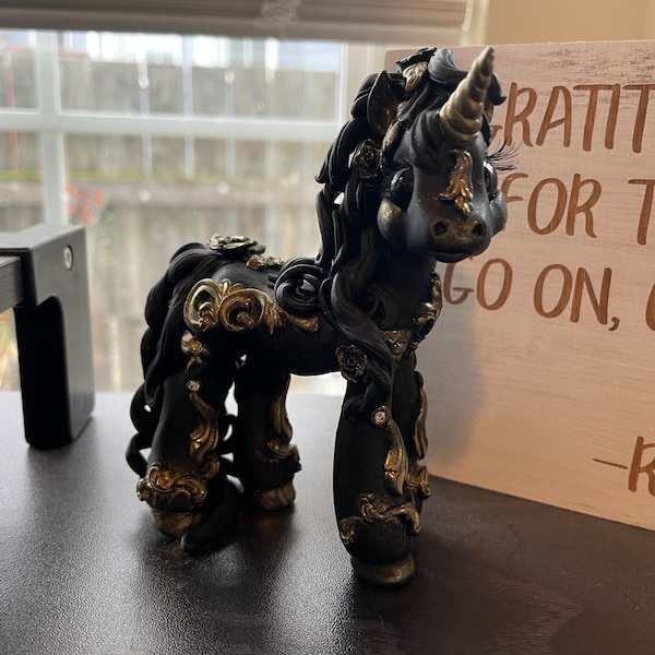 Halloween Bat Troll Elvira Polymer Clay Fantasy Fairy Art Doll the ...