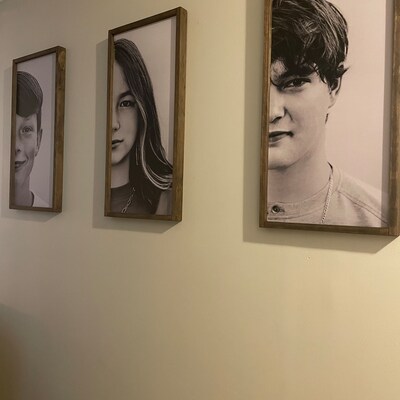 Custom Photo Print Picture on Wood Photography Prints Picture Frame ...