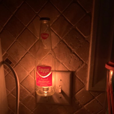 Coca Cola 8oz. Glass Bottle Night Light - Etsy