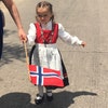 Norwegian Hardanger Style Costume Bunad Festdrakt Dress for Girls - Etsy