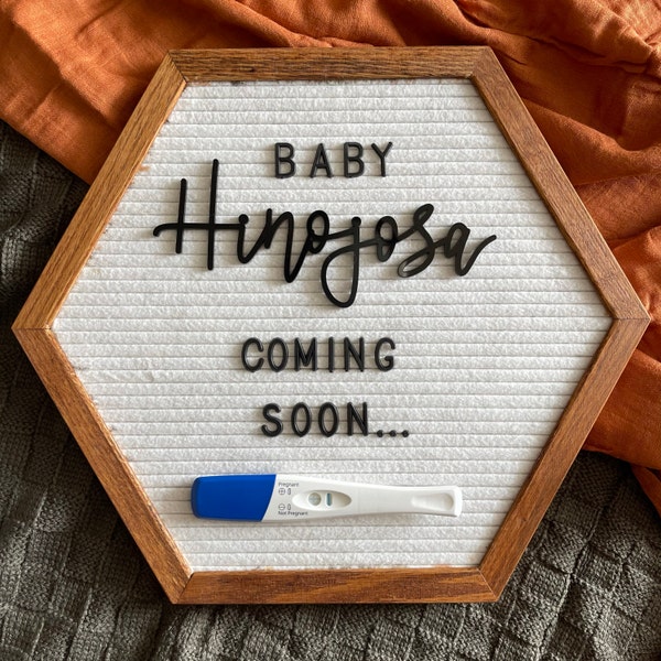 Custom 3" Calligraphy Script Name or Word for Letter Board Felt Board ...