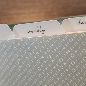 Floating Page Marker Slim Tabs Minimalist Acetate Dividers Stalogy ...