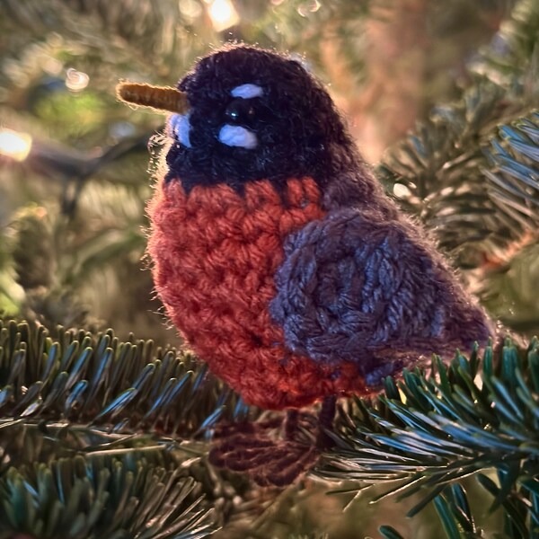Crochet Little European Robin | Crochet Amigurumi | Crochet Plush Toy ...