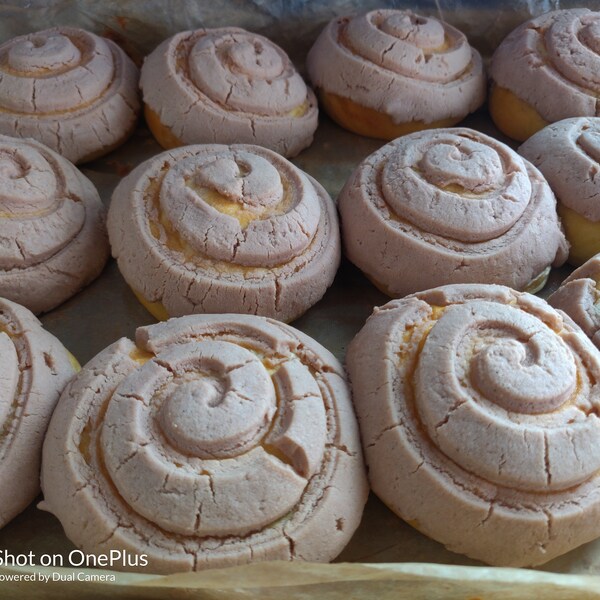 Set of 2 Mini Concha Stamps 2″ Manteconcha Stamp / Concha Cupcake ...