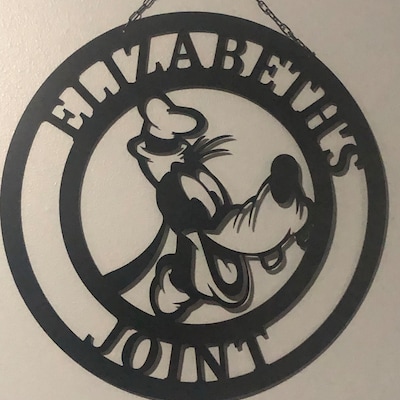 Goofy Door Hanger Disney Goofy Office Sign Gift for Goofy Lover Goofy ...