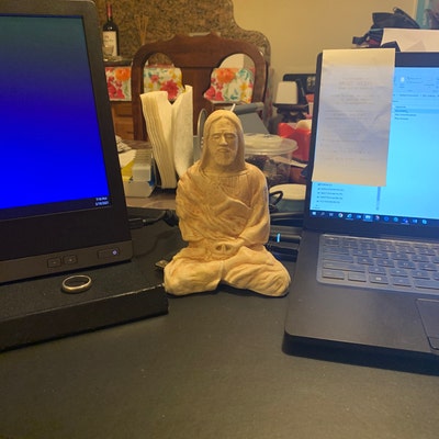 Jesus Christ Meditating Full Lotus Yoga Position - Etsy