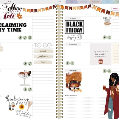 Manifest Goodnotes Stickers, Self Care Stickers Digital Manifestation ...