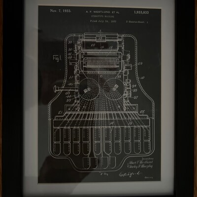 First Computer Patent Print in 1889 Patent Art Print - Etsy