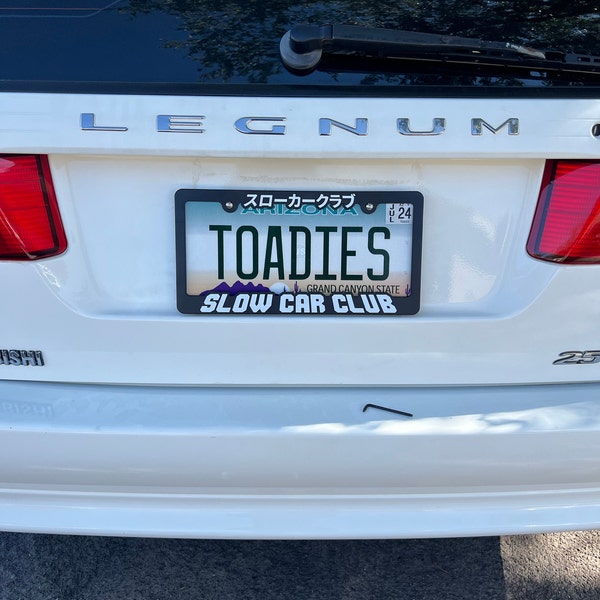 Slow Car Club Holographic Sticker - Etsy