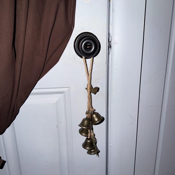 Hanging Bee Witch Bells for Doorknob, Celtic Door Bells, Door ...
