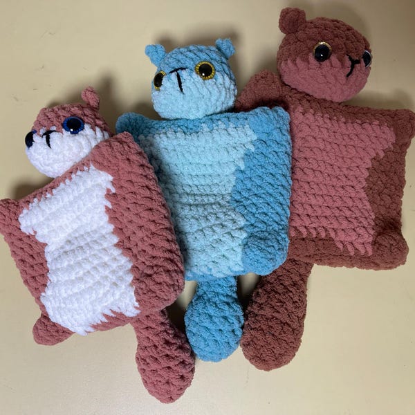Flying Squirrel Amigurumi Crochet Pattern (digital PDF) - Etsy