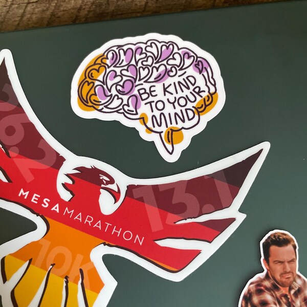 Custom Vertical Die Cut QR Code Sticker, Custom Logo Sticker ...