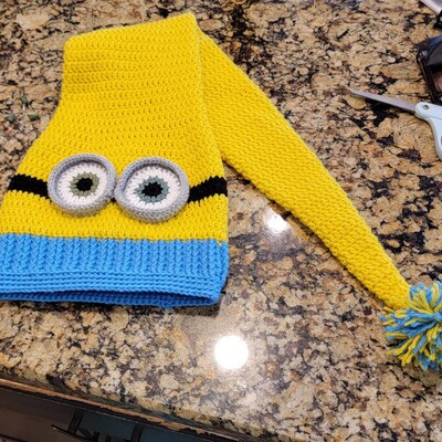 Pattern/super Long Super Easy Crochet Stocking Cap Pattern/crochet Hat ...