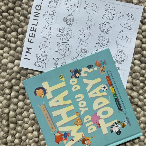 Feelings Digital Print | Emotions Chart | Social-emotional Learning ...