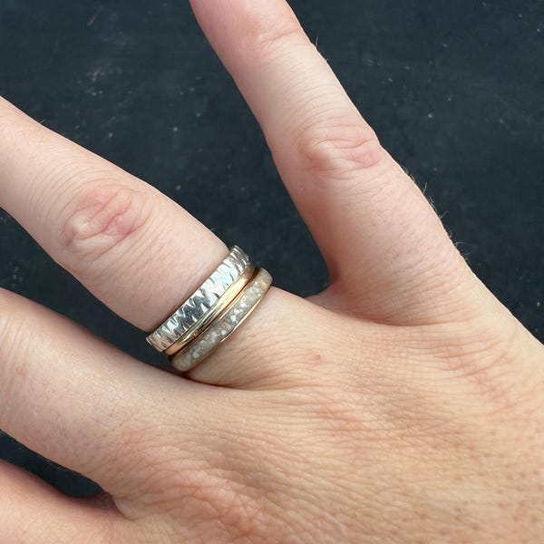 Cremation Keepsake Ring - Dainty Pet Ashes Ring- Sterling Silver ...