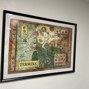 Map of the World of Ruin From Final Fantasy 6 FF6 FFVI - Etsy