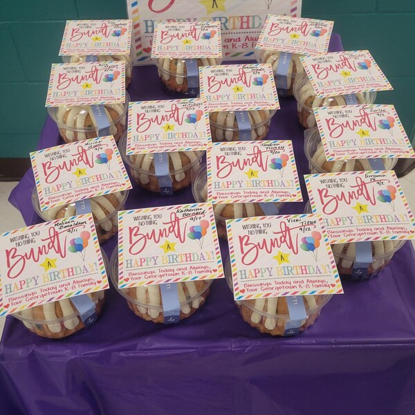 Teacher Appreciation Sign, Chocolate Popcorn Thank You Sign, Staff ...