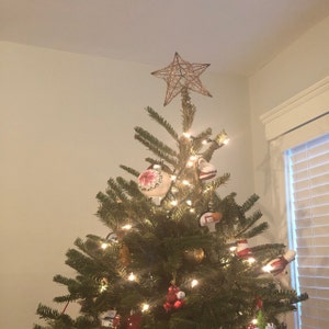 Copper Star Christmas Tree Topper - Etsy