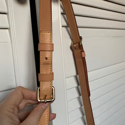 A Pair of Leather Bag Handles, 55cm Handbag Handle, Clasps With Two ...