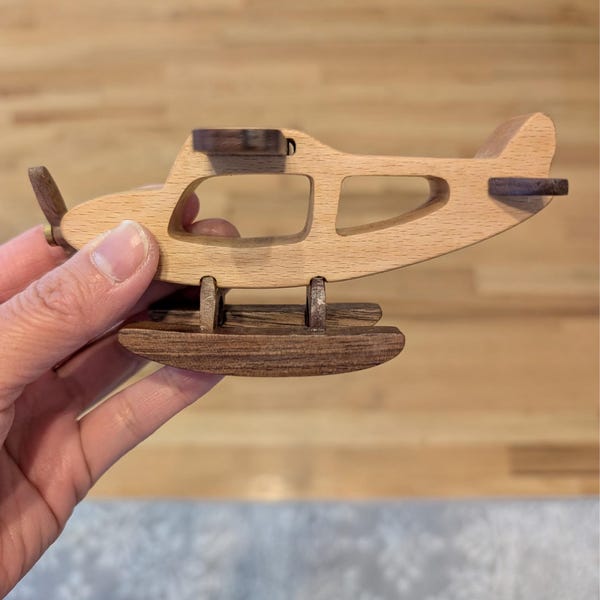 Handmade Wooden Train Set - A Timeless Fun for Kids - Etsy